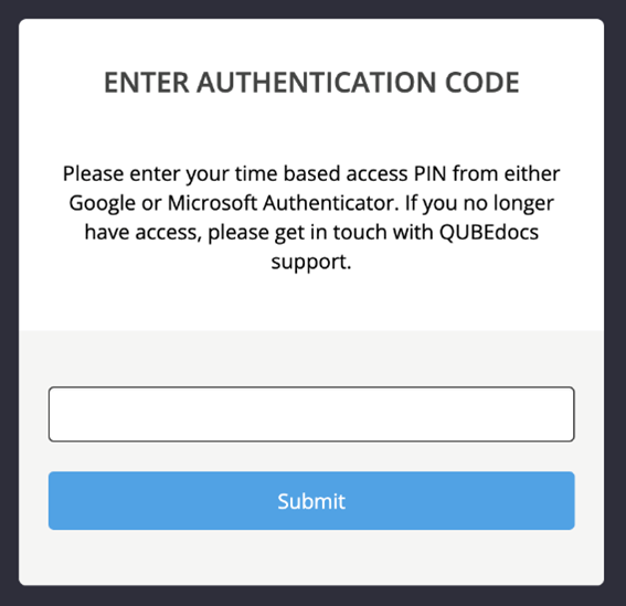 QUBEdocs Documentation for IBM Planning Analytics: Multi-factor ...